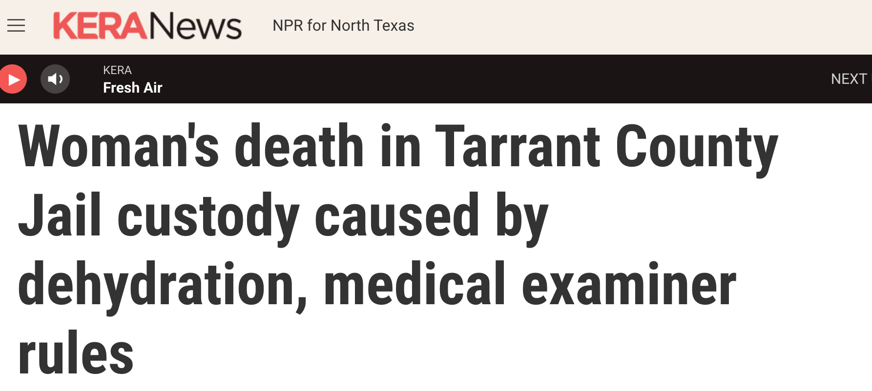 Weekly news round-up 5/5/25 - Texas Jail Project - Texas Jail Project